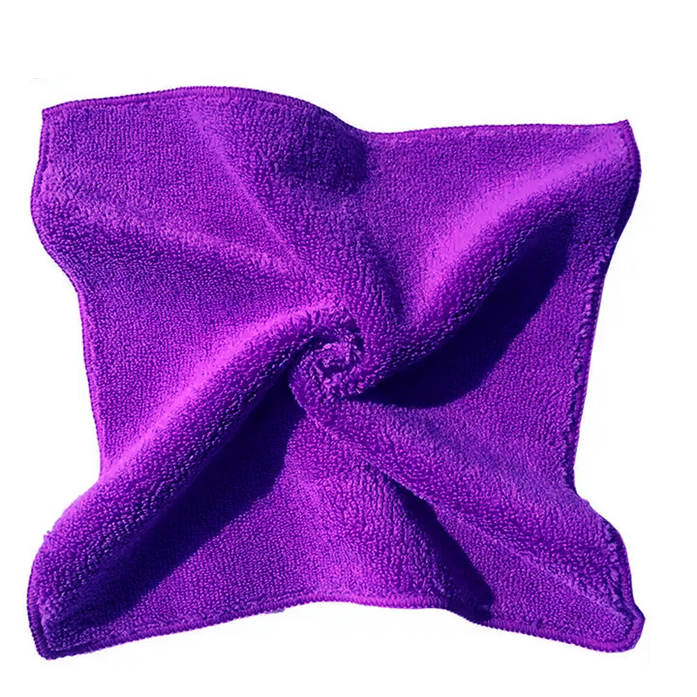 Microfiber Cleaning Cloth Set of 5 Towel Rag Car Polishing Detailing No ...