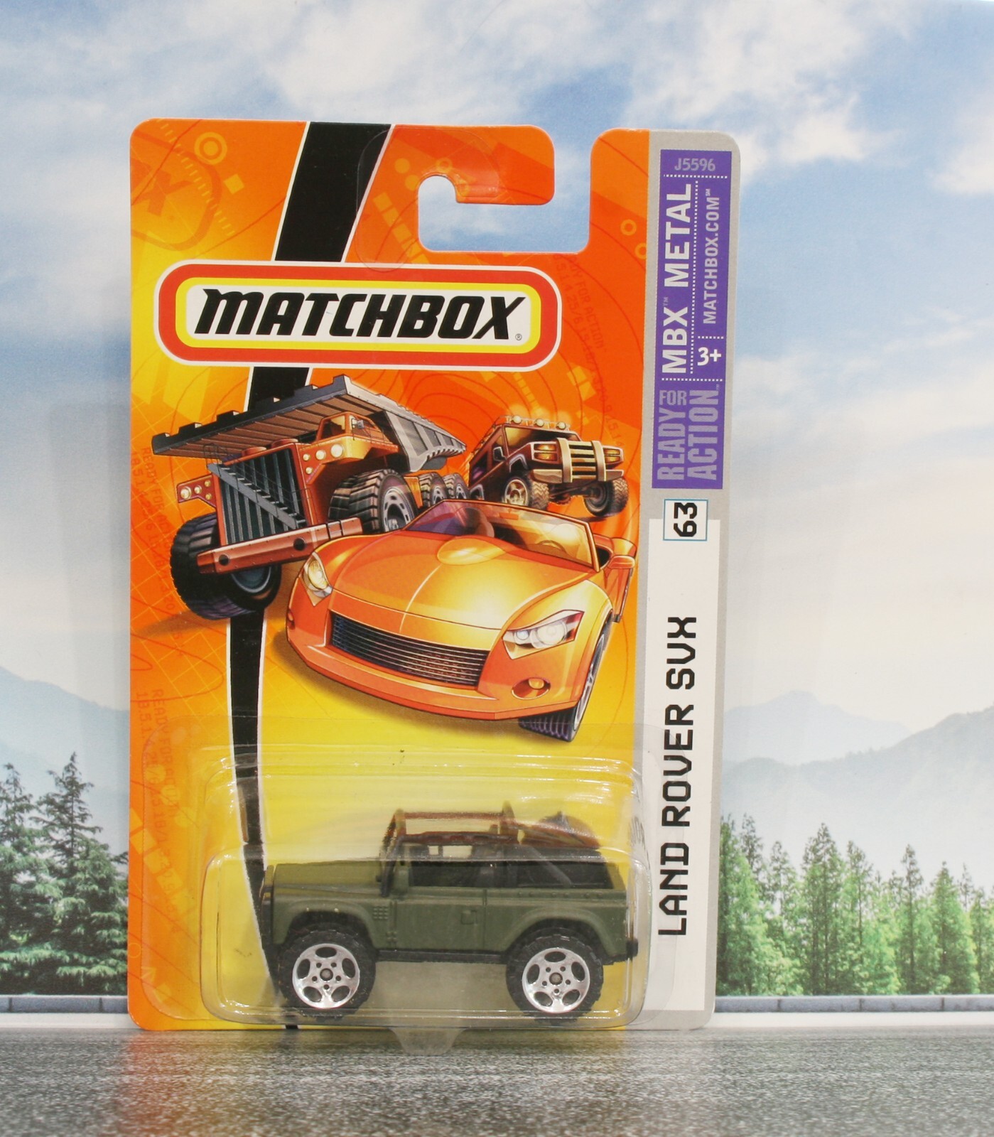 MATCHBOX - #63 LAND ROVER SVX - GREEN - DIECAST - MINT ON CARD🔥 | eBay