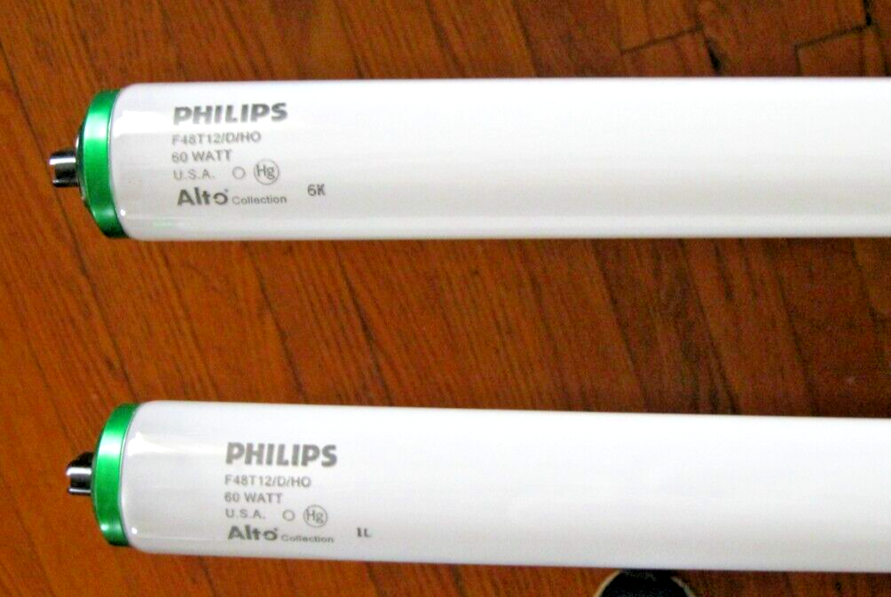 Philips F48T12/D/HO/ALTO 60W T12 Fluorescent Tube Light Bulb 369843 60 ...