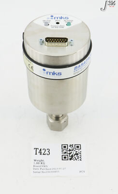 T423 MKS BARATRON CAPACITANCE MANOMETER, 2.666PA 627D-30856 | eBay