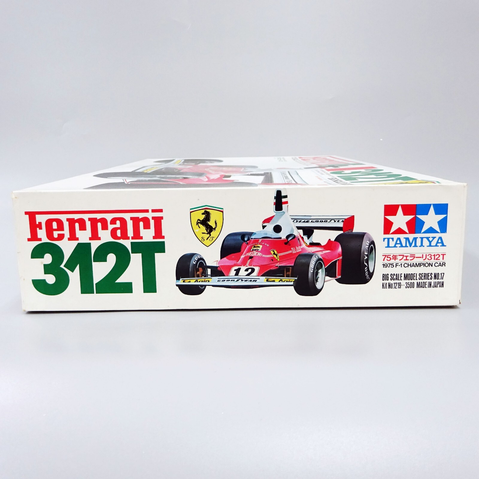 Tamiya 1/12 Ferrari 312T Big Scale Series F1 Vintage Plastic model Kit ...