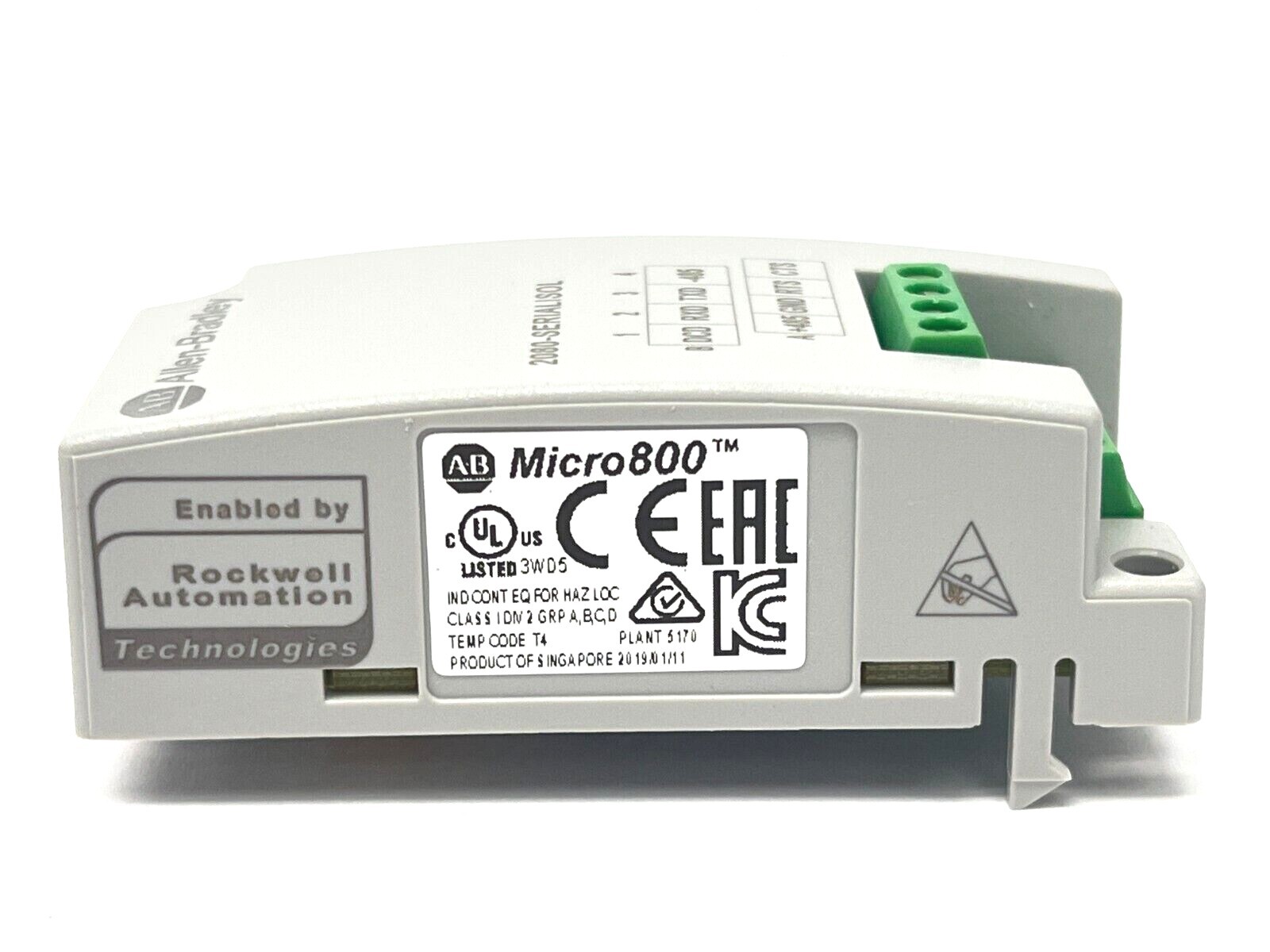 Allen Bradley 2080-SERIALISOL Ser A Isolated Serial Port Plug-In | eBay