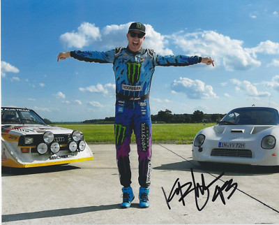 KEN BLOCK Signed 8.5 x 11 Photo Signed REPRINT Racing HOONIGAN ...