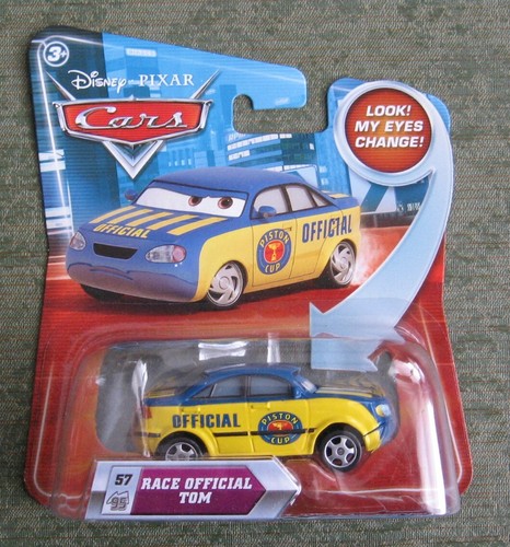 DISNEY PIXAR CARS 2009 = RACE OFFICIAL TOM #57 = MATTEL = NEW | eBay UK