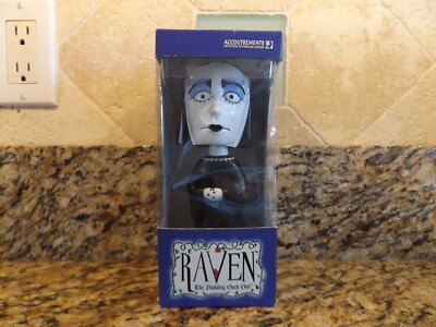 Vintage RAVEN the Nodding Goth Girl Bobblehead TOWER Records Exclusive ...