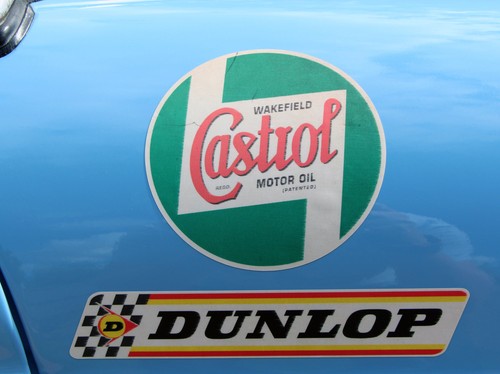 Classic Car Rally/Race HUGE 32 'WORN RETRO EFFECT' sticker decal set ...