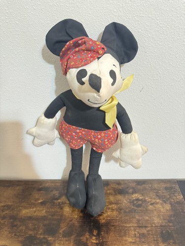 Vintage Disney Mickey's Minnie Mouse Doll 1930s? | eBay
