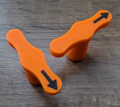 RADIATOR BALANCING KEY - LOCKSHIELD VALVE KEY - WITH TIMING ARROW ...