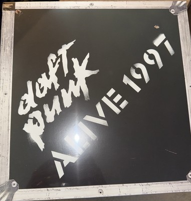 Daft Punk ALIVE 1997 New Sealed Black Vinyl Record LP | eBay