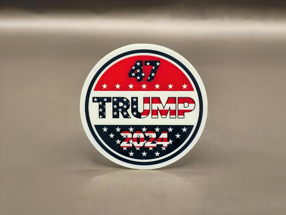 Donald Trump Vinyl Stickers 2024 45 47 President Maga USA Make America ...