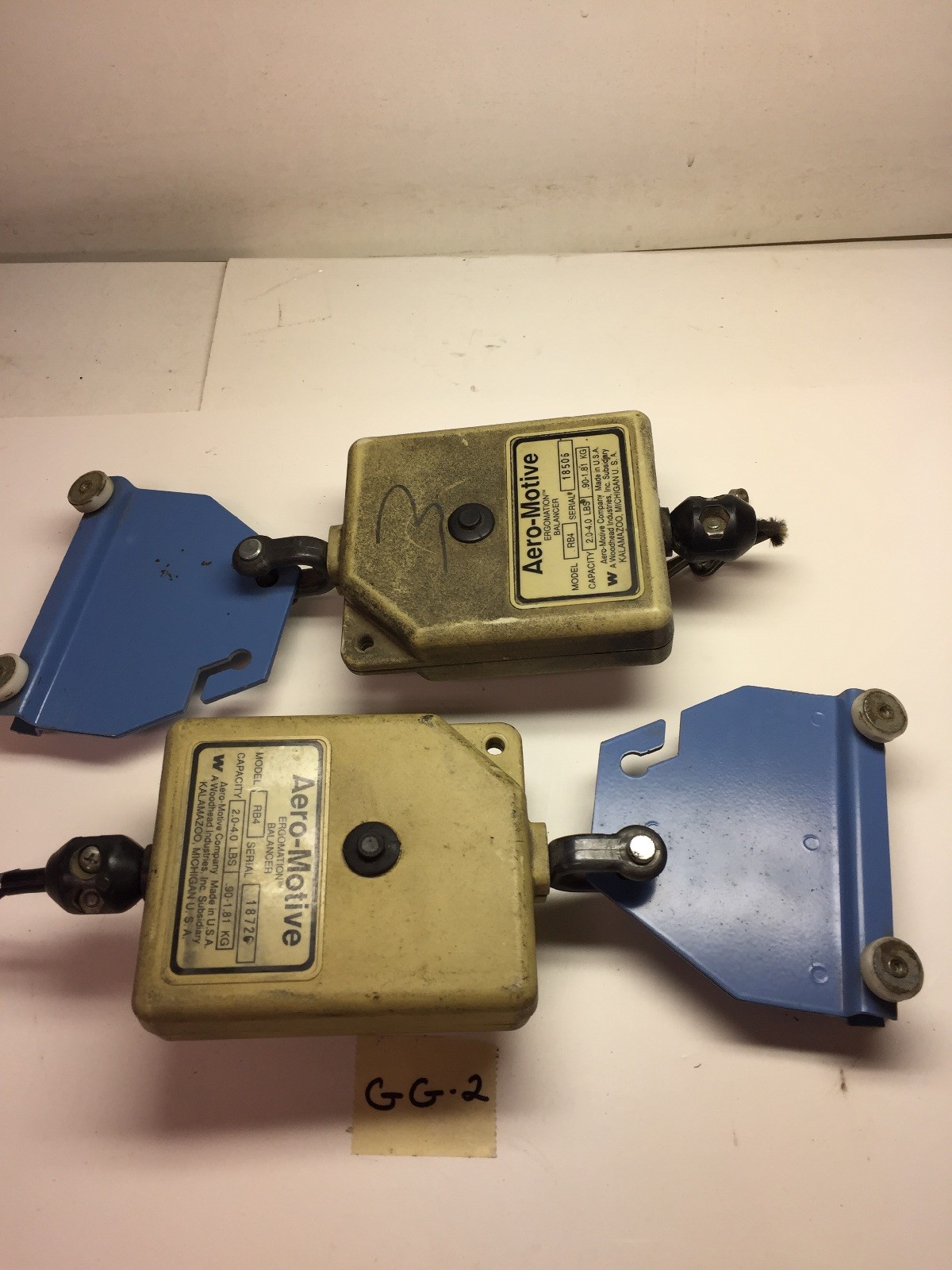 Aero-Motive Balancer Model: RB4 Lot Of 2 Capacity 2.0-4.0lbs Fast ...