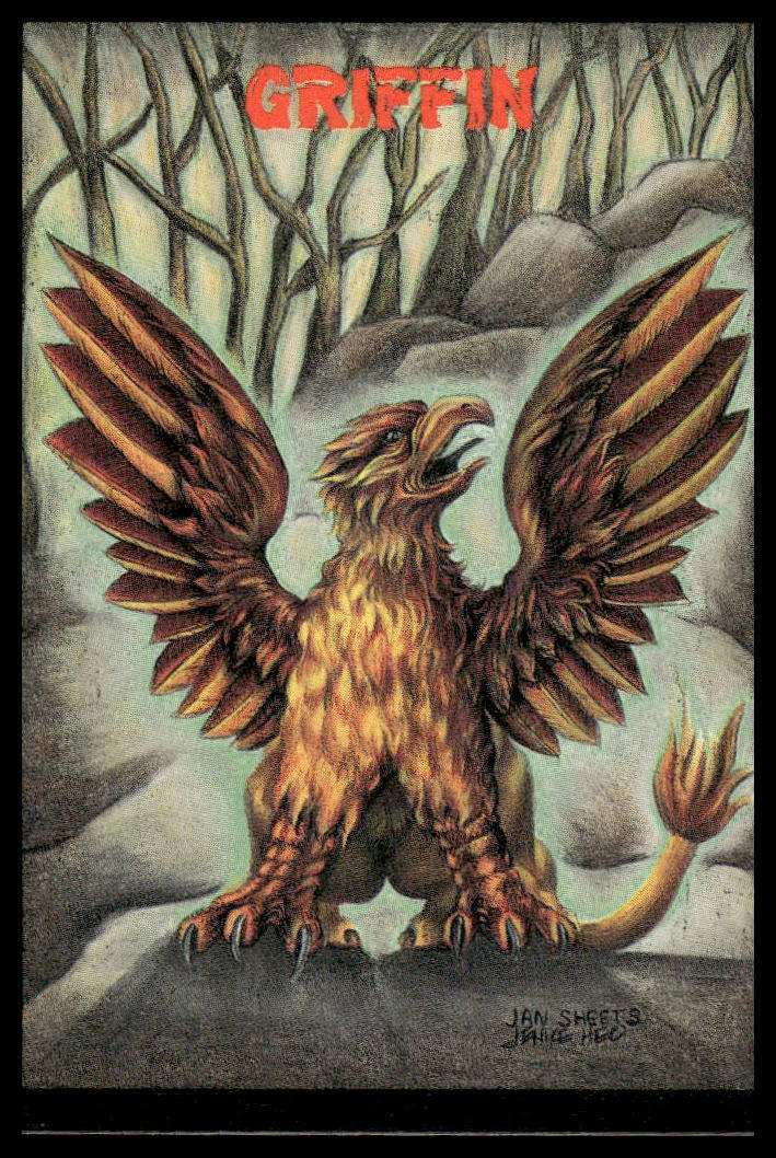 1991 Topps Monster in My Pocket (US Edition) #5 Griffin Card | eBay