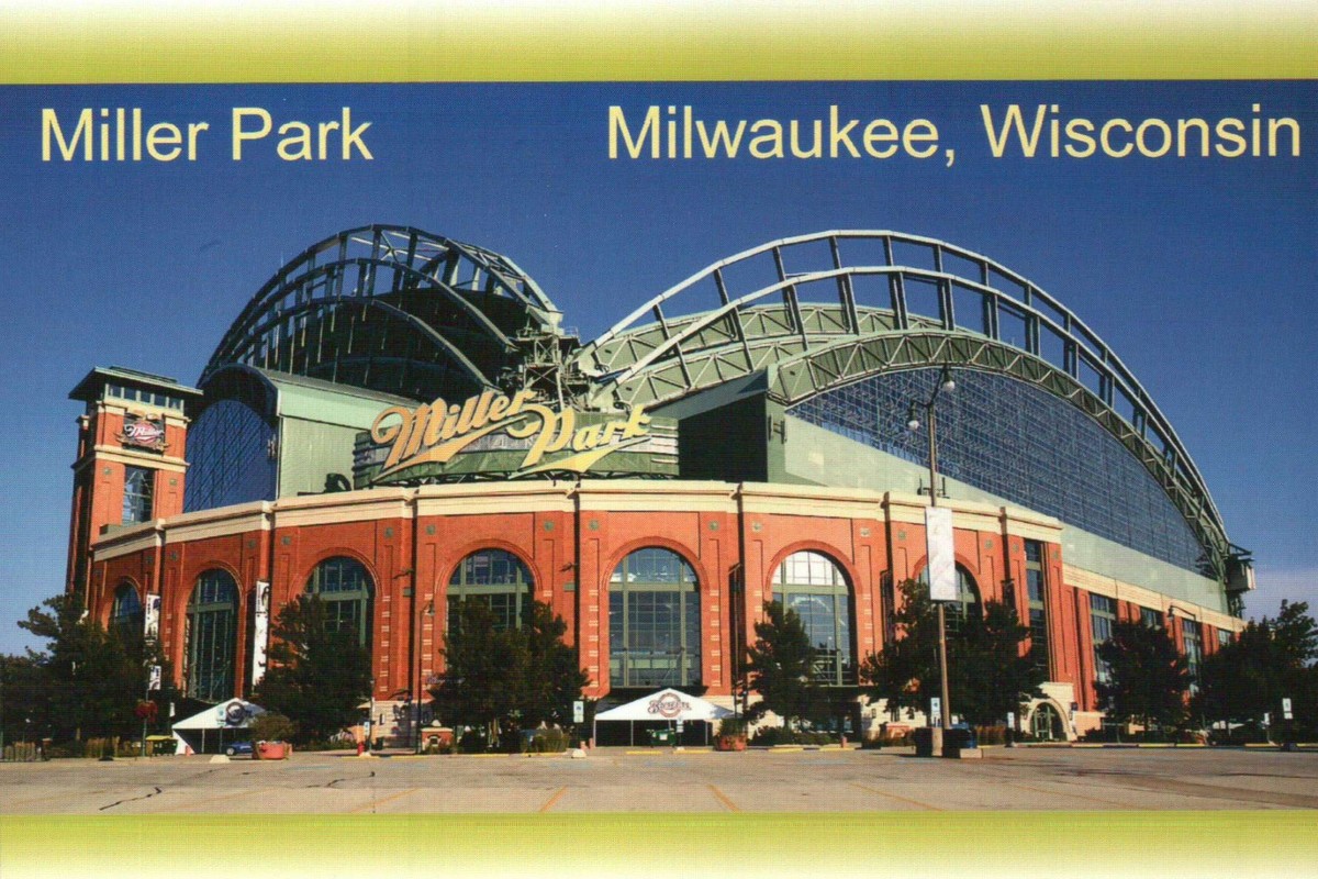 Miller Park Outside American Family Field, Milwaukee Brewers Ballpark