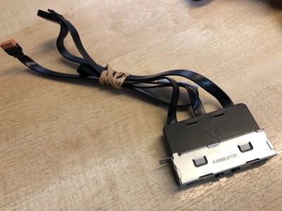 Lenovo ThinkCentre M700 USB Audio Socket Port Front Panel Cable 04X2744 ...