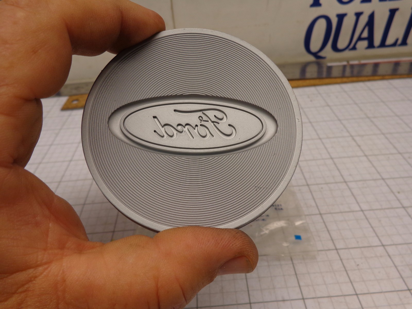 FORD OEM E8AZ-1137-A Hub Wheel Cover Center Applique | eBay