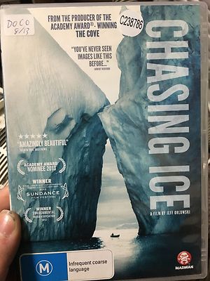 Chasing Ice ex-rental DVD (2012 documentary movie) 9322225192638 | eBay ...