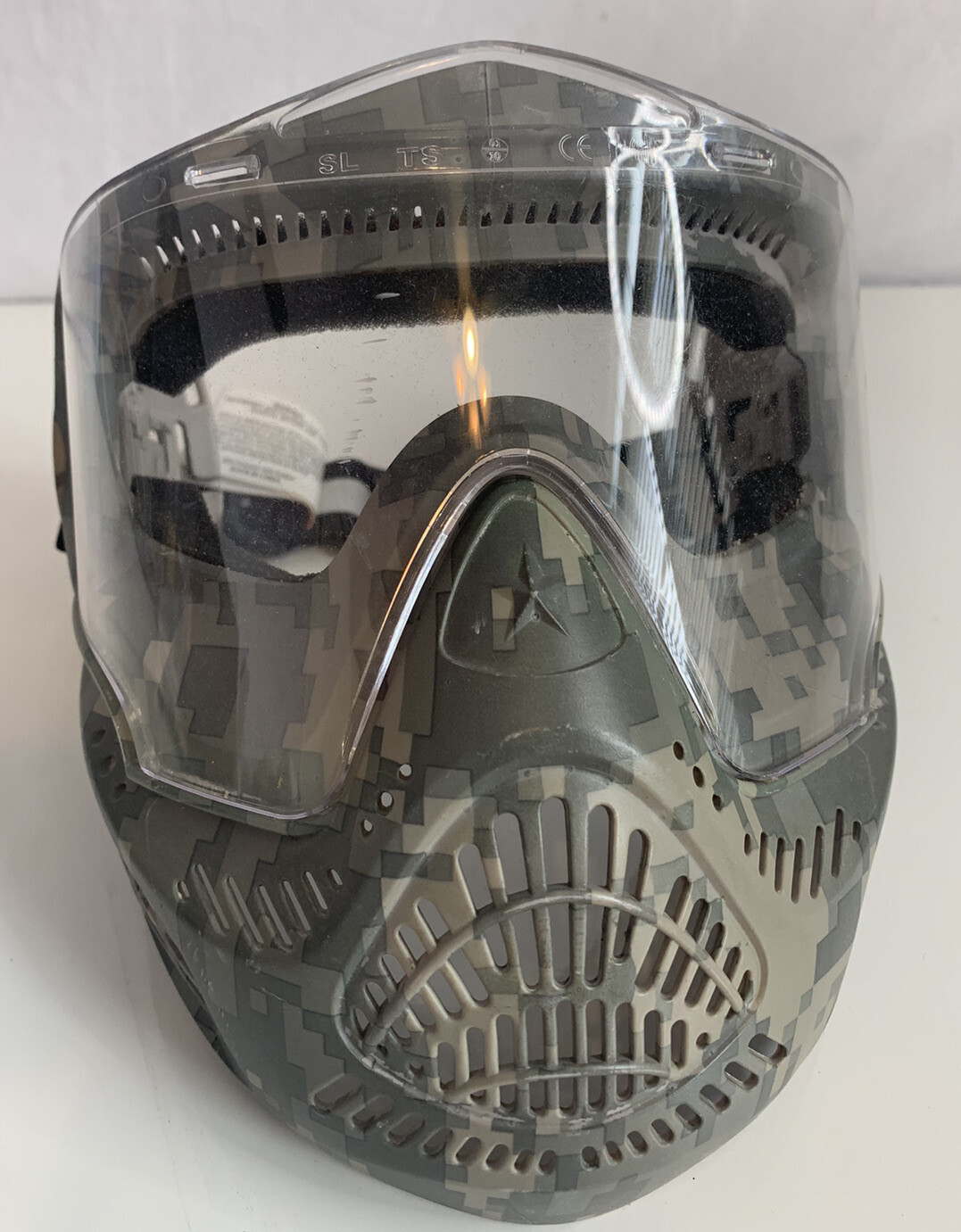 Official US Army Ranger Airsoft Paintball Face Mask & Googles Helmet ...