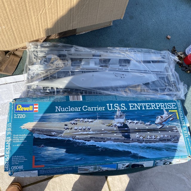 Revell 05046 USS Enterprise Nuclear Carrier 1 720 Scale for sale online ...