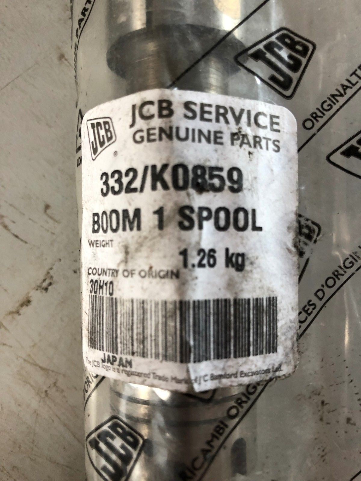GENUINE JCB BOOM SPOOL P/N 332/K0859 | eBay UK