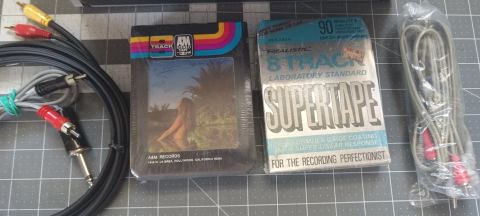 Sony TC-8 Stereo SUPERSCOPE 8-Track Tape Player Recorder Tested VG++ w ...