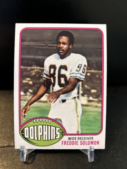 1976 Topps - #278 Freddie Solomon (RC) for sale online | eBay
