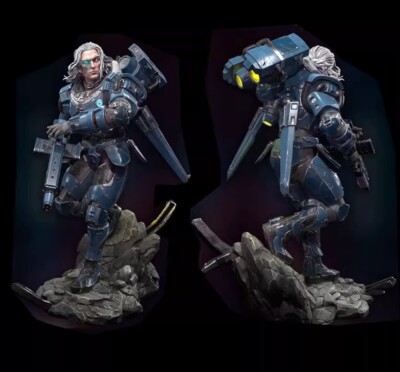 The Terminator Full Resin Figure Model Kit 1/24 Scale Unassembled ...