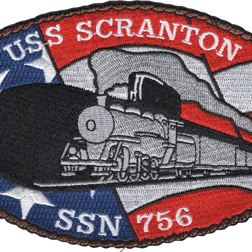 SSN-756 USS Scranton Patch | eBay
