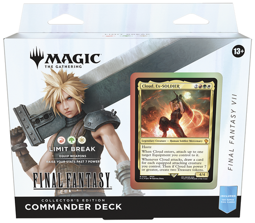 Final Fantasy Limit Break (Collector's Edition) Commander Deck | eBay