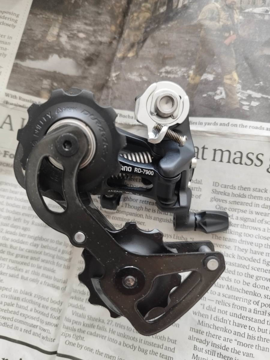 Shimano Dura-Ace RD-7900 10Speed Short Cage Bolt-On Road Shimano Dura-Ace RD-7900 10Speed Short Cage Bolt-On Road