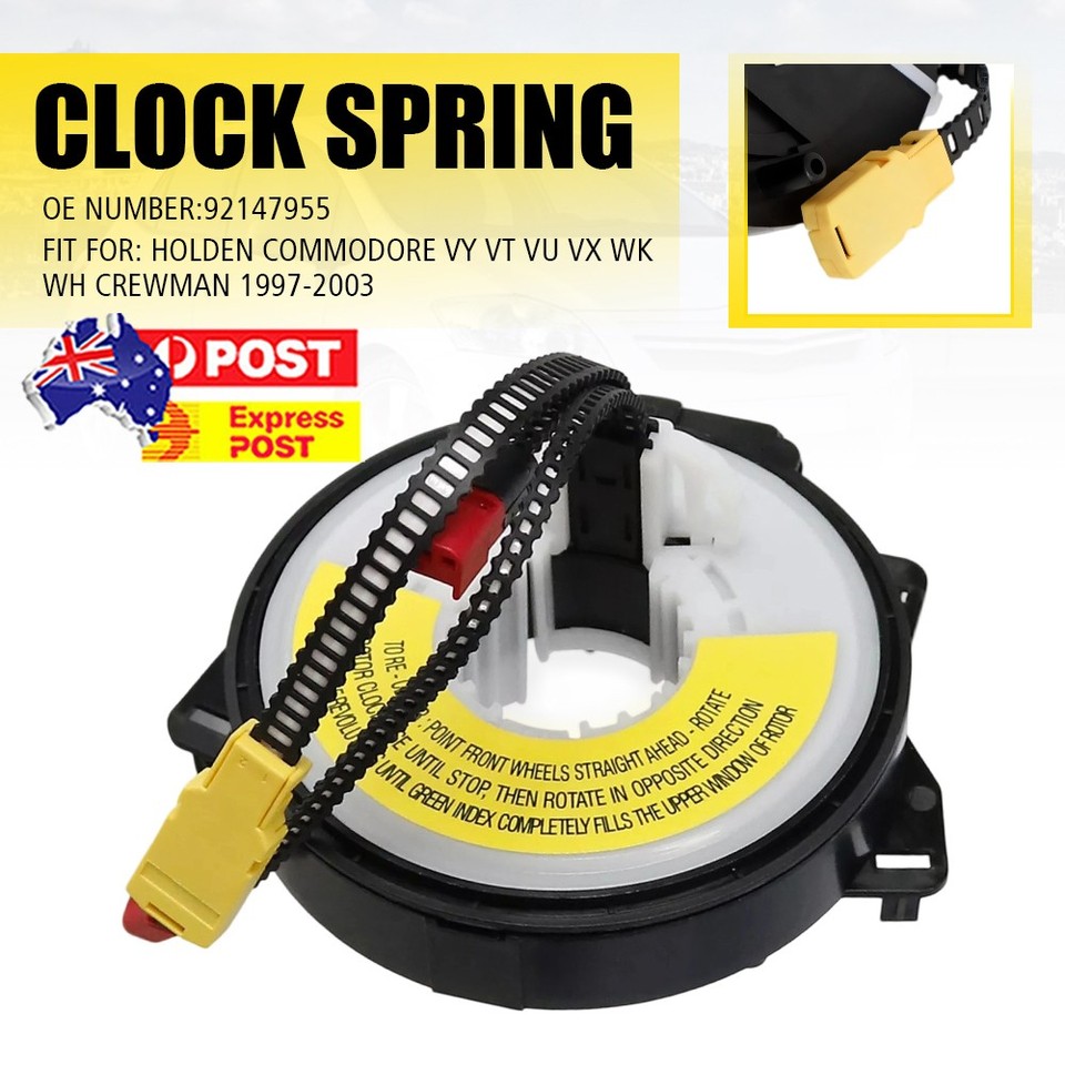 For 97-03 Commodore Holden VT VX VY VU Clock Spring w/ Radio Controls ...