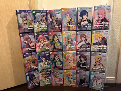 【Full Collection Bundle!! 】Project Sekai Figure Lot 24pcs Set - NEW ...