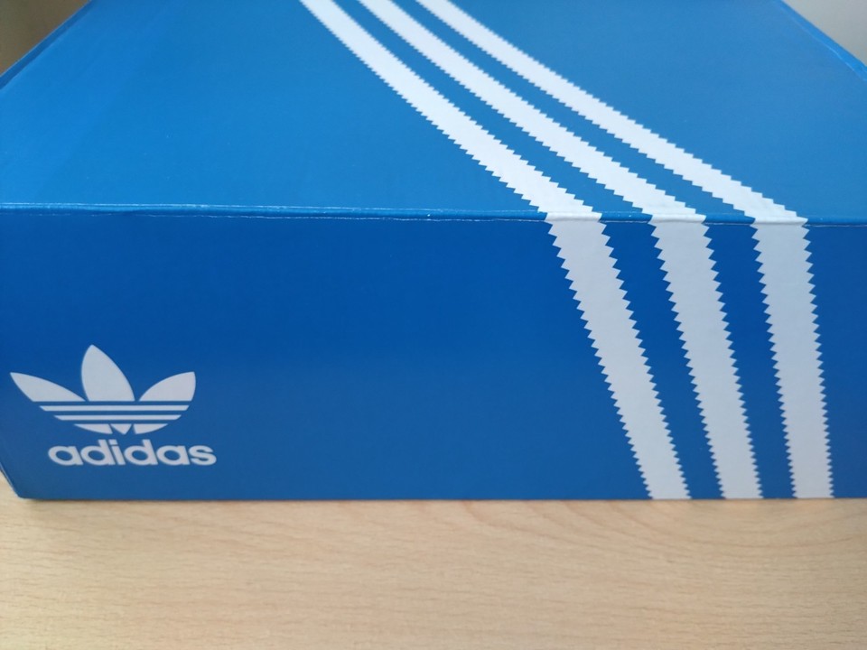 PRICE DROP RARE - MENS adidas gazelle Vintage - white Uk 9.5 Leather ...