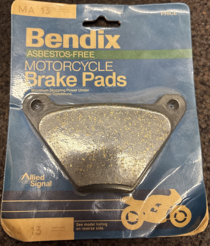 Bendix FA24/2 Brake Pads Harley Davidson FX FL FLH Banana type Caliper ...