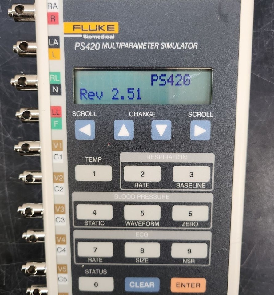 Fluke PS420 MULTIPARAMETER SIMULATOR | eBay