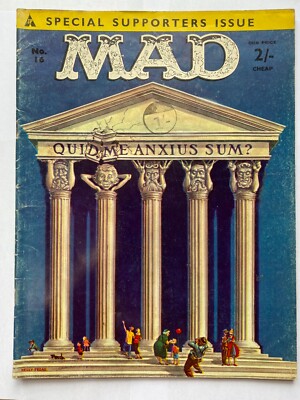 MAD MAGAZINE #16 British UK Edition VG | eBay UK