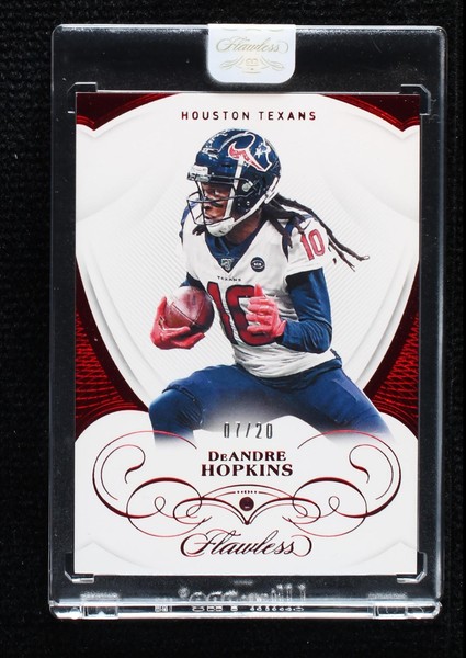 2019 Panini Flawless - Ruby #29 DeAndre Hopkins /20 for sale online | eBay