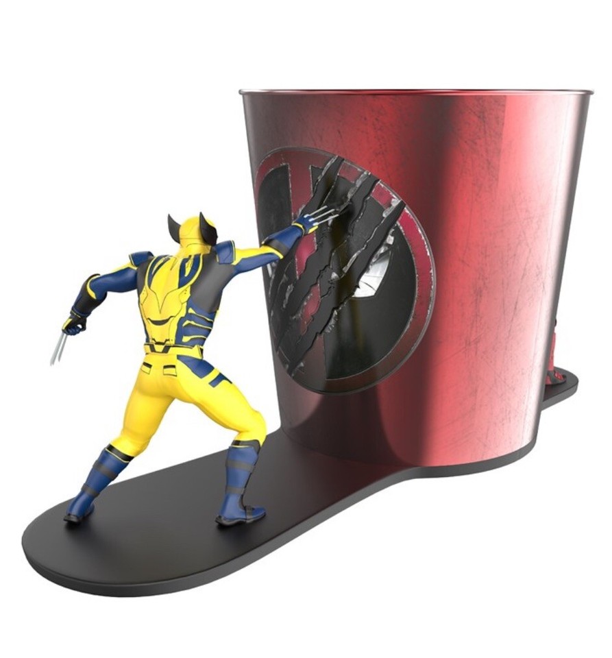 Deadpool and Wolverine Movie Cinemark Exclusive Popcorn Bucket 130oz ...