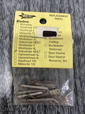 Rocket Aeroheads Replacement Parts Sidewinder 4&4LT | eBay