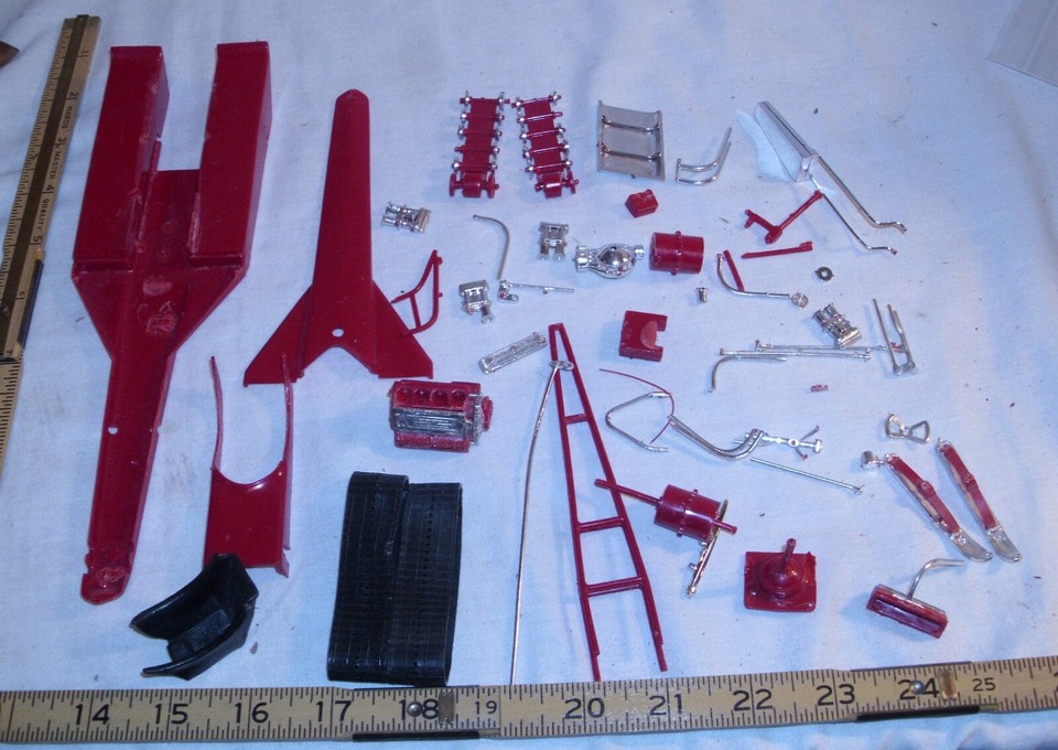 MPC RUPP SUPER SNO SPORT DRAGSTER SNOWMOBILE MODEL KIT PARTIAL BUILT UP ...