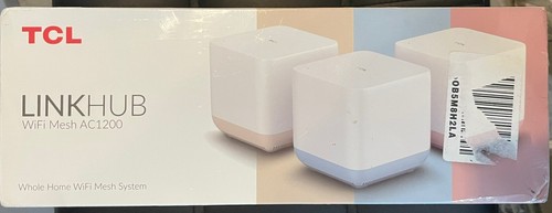 NEW TCL LINKHUB AC1200 Wi-Fi Mesh Router ( 3-Pack ) Whole Home WiFi ...