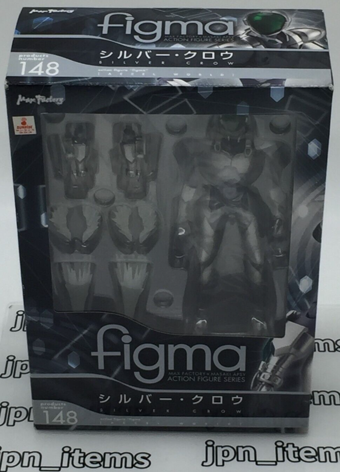 Silver Crow figma 148 Accel World Action Figure Max Factory 2012 From ...