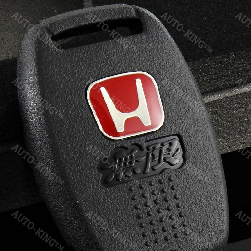 For Red H Type R Mugen Key Fob Case Back Cover HONDA CIVIC ACCORD FB6 ...