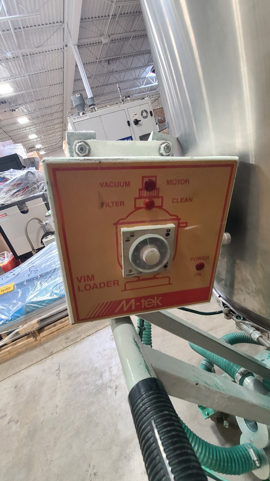 Dri Air HDP-3 Plastics Dryer 100 lb. Hopper RH100 Injection Molding ...