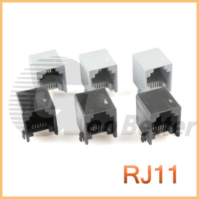 RJ11 Plug Adaptor Connect ADSL DSL Cable to BT Telephone Phone Socket ...