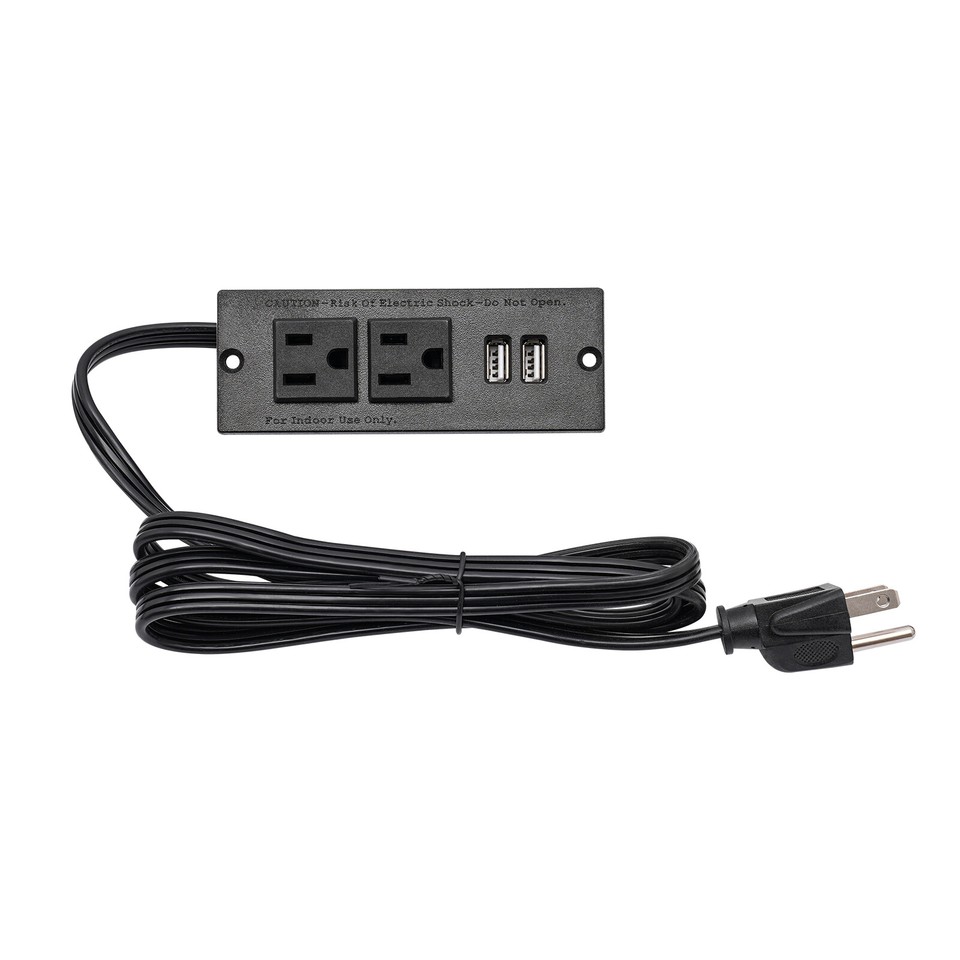 3-Tier Adjustable Height Computer Desk With Usb Ports And Plugs Movable ...