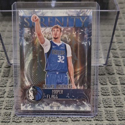 Topps Chrome Serenity 2025 Cooper Flagg Mavericks Rookie #SY-11 ...