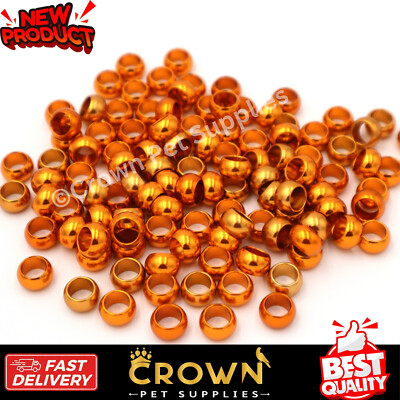 Pigeons GOLD Leg aluminum 8mm Rings Bands Foot Bird Chicks Quail 20 pcs ...