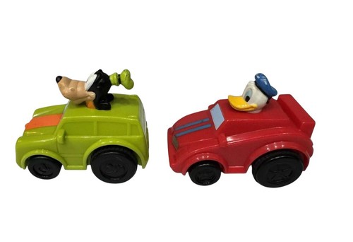 Donald Duck And Goofy Pull Back Race Cars - Mattel 2007 | eBay