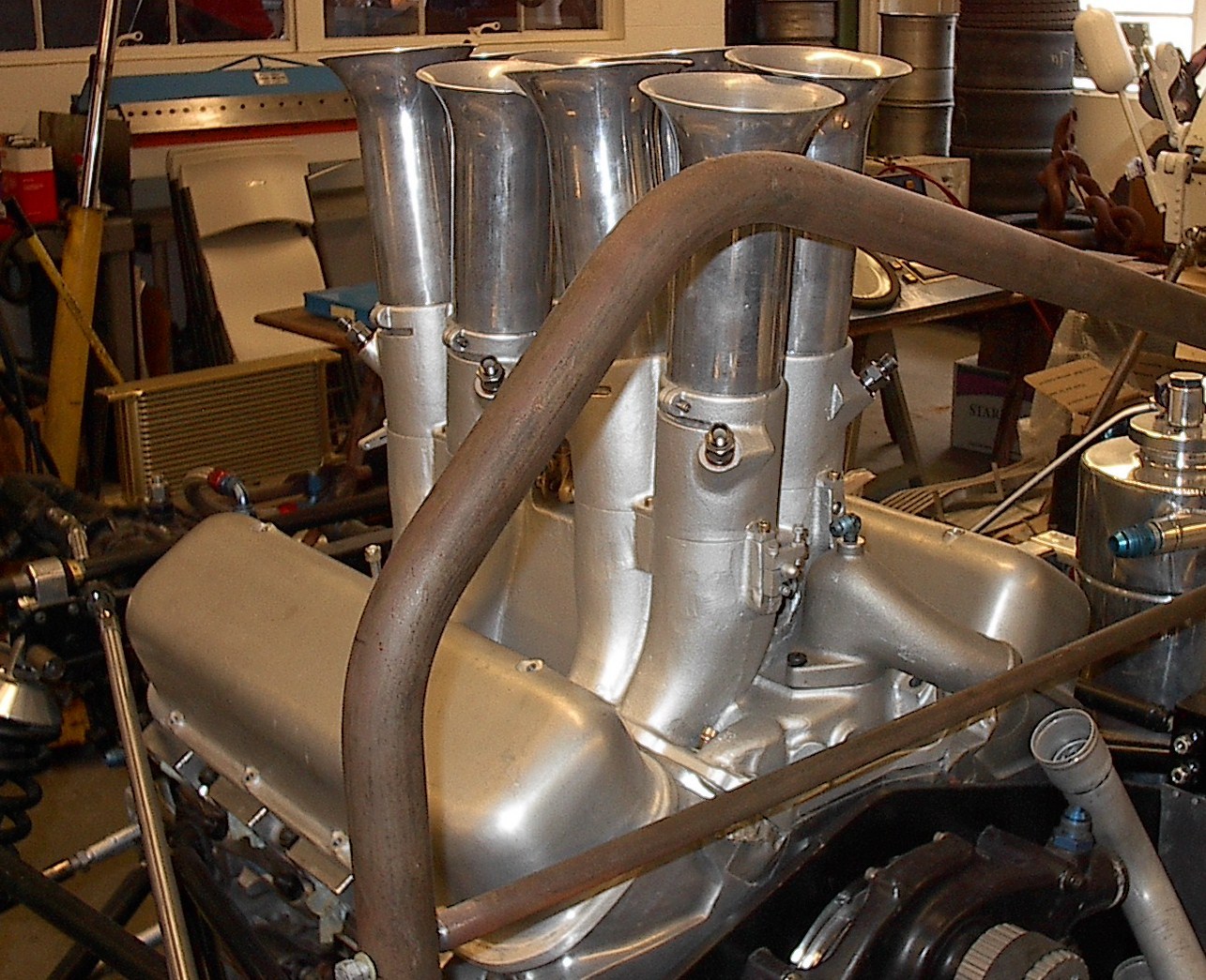 McLaren Lola BBC Can-Am Lucas Kinsler Crower Fuel Injection Manifold | eBay