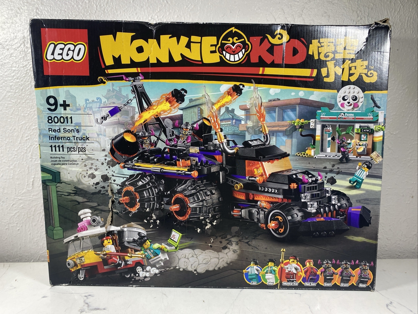 LEGO Monkie Kid Red Son's Inferno Truck 1111 Pieces 80011 2020 NEW ...